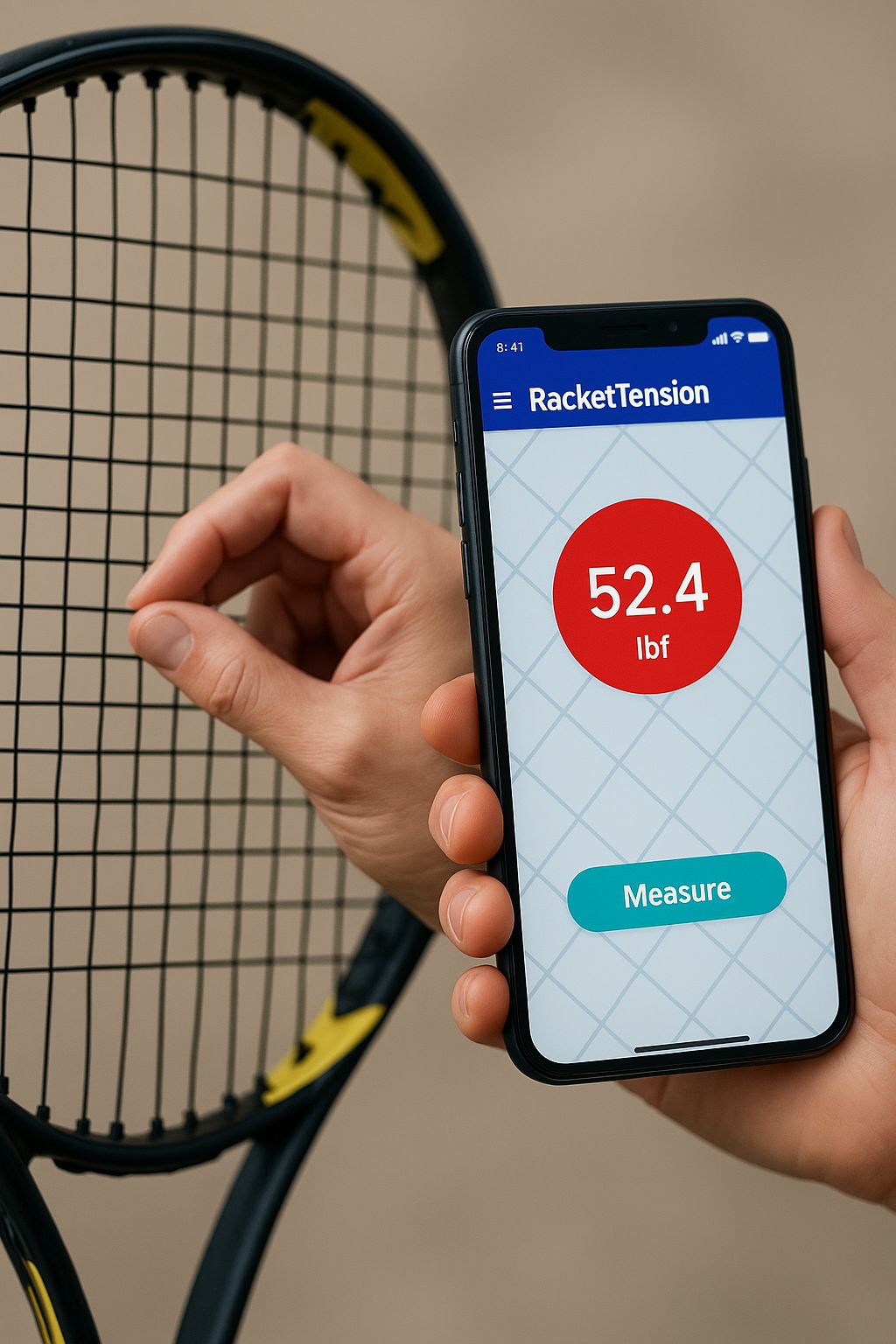 RacketTension - Measure strings racket tension